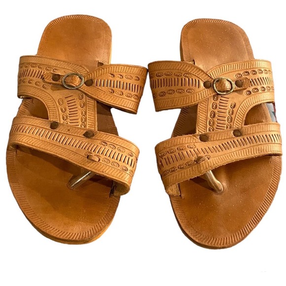 N/A | Shoes | Mens Brown Tan Indian Sandals Kolhapuri Chappal | Poshmark